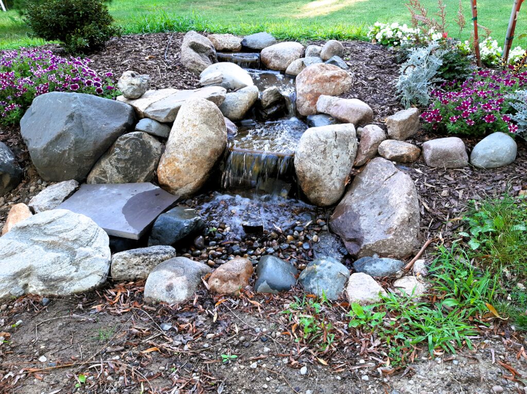 Small Waterfall Near Driveway | Twin Cities, Minneapolis, St Paul ...
